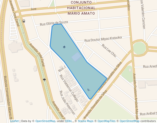 Praça Antonio Roberto Prudêncio in Presidente Prudente | Map and Routes