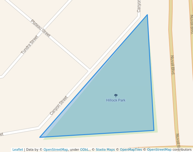 Hillock Park in Calamba | Map and Routes