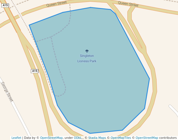 Singleton Lioness Park in Singleton | Map and Routes