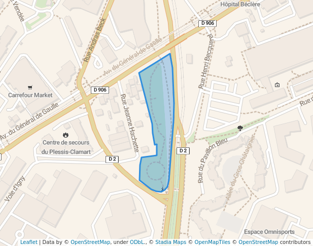 Promenade des Quatre Forêts in Clamart | Map and Routes