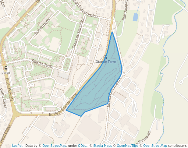 Parc de Fonsala in Saint-Chamond | Map and Routes