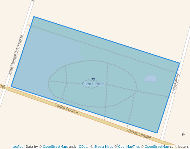 Plaza Lumaco in Malleco | Map and Routes