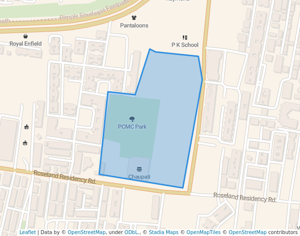 PCMC Park in Pimpri-Chinchwad | Map and Routes