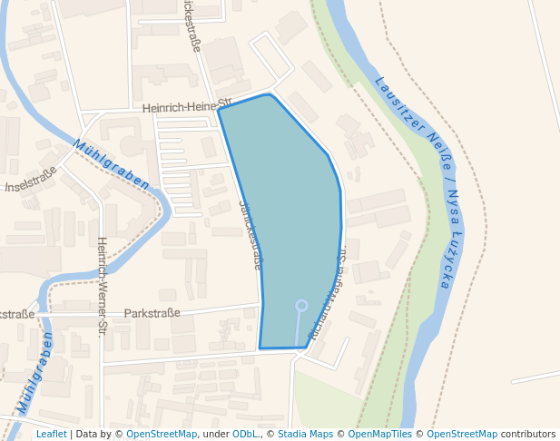 Stadtpark in Forst (Lausitz) | Map and Routes