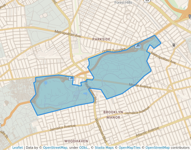 Forest Park in New York | Map and Routes
