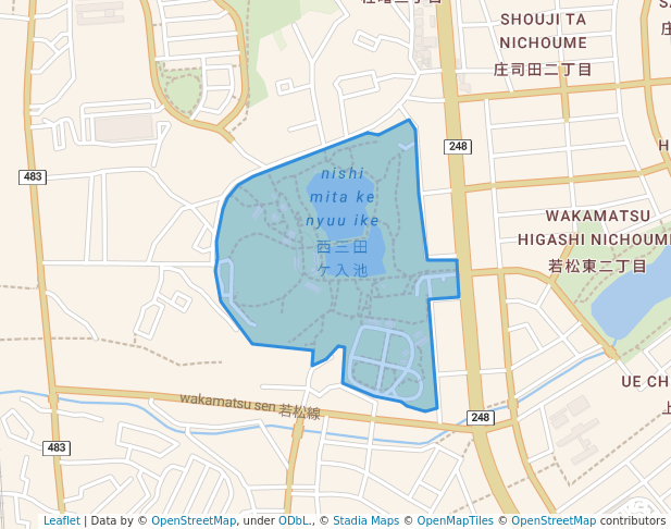 南公園 in Okazaki | Map and Routes