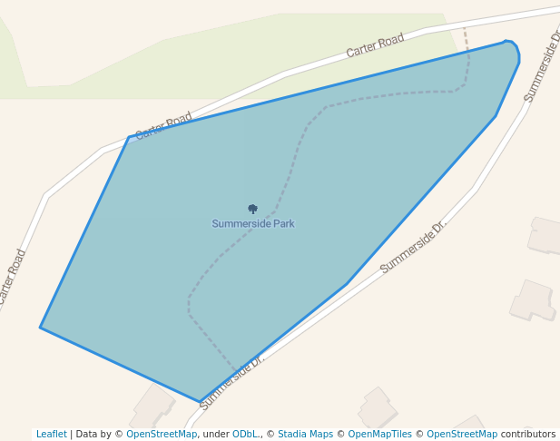 Summerside Park in Kelowna | Map and Routes