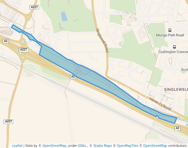 Cyclopark East in Gravesend | Map and Routes