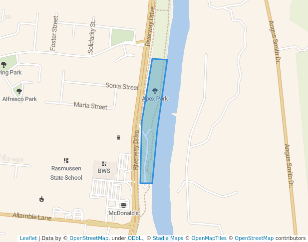 Apex Park in Rasmussen | Map and Routes