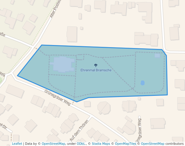 Ehrenmal Bramsche in Bramsche | Map and Routes