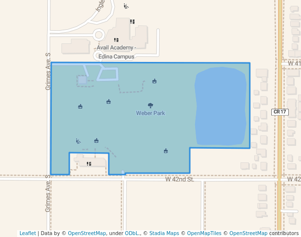Weber Park in Minneapolis | Map and Routes