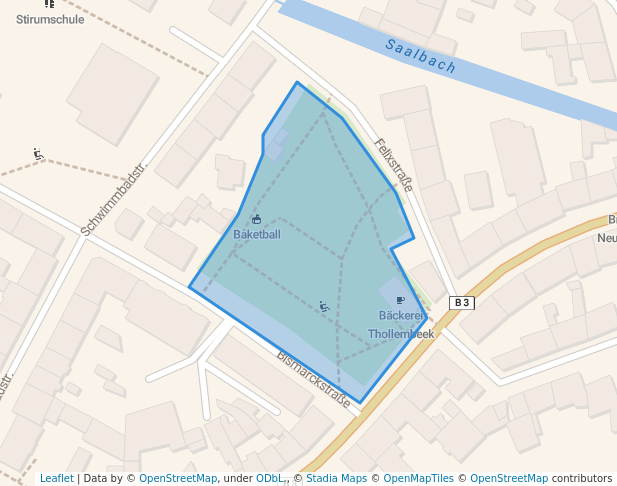 Sainte-Ménehould-Platz in Bruchsal | Map and Routes