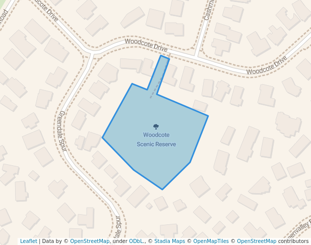 Woodcote Scenic Reserve in Auckland | Map and Routes