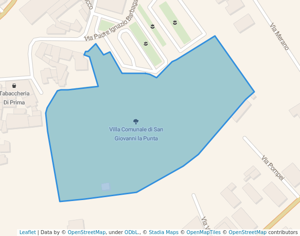 Villa Comunale di San Giovanni la Punta in San Giovanni La Punta | Map ...