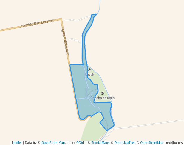 Balneario Municipal Samuel Davies in Coronel Suárez | Map and Routes