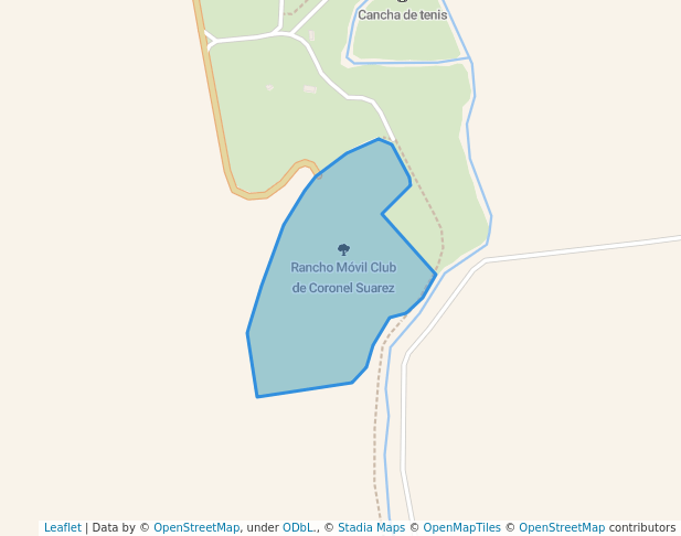 Rancho Móvil Club de Coronel Suarez in Coronel Suárez | Map and Routes