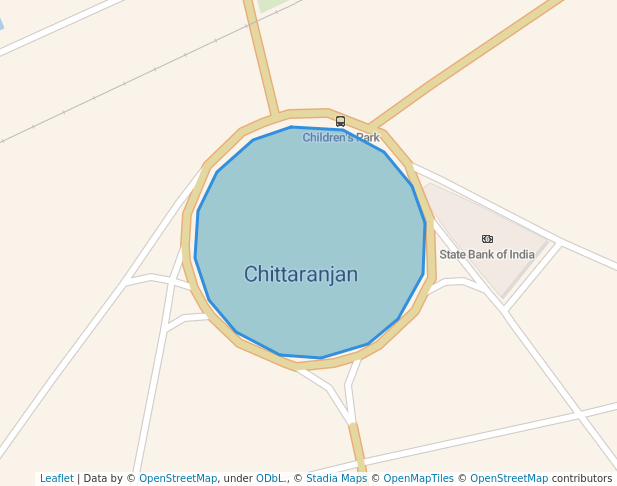 Children's Park in Chittaranjan | Map and Routes