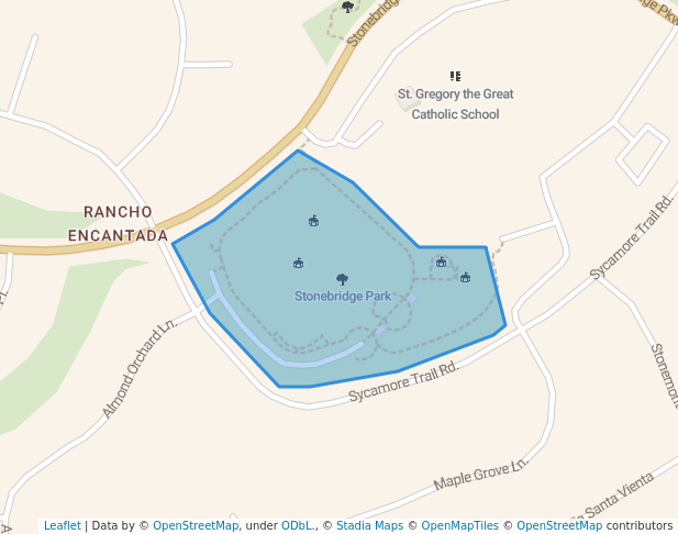 Stonebridge Park in San Diego | Map and Routes