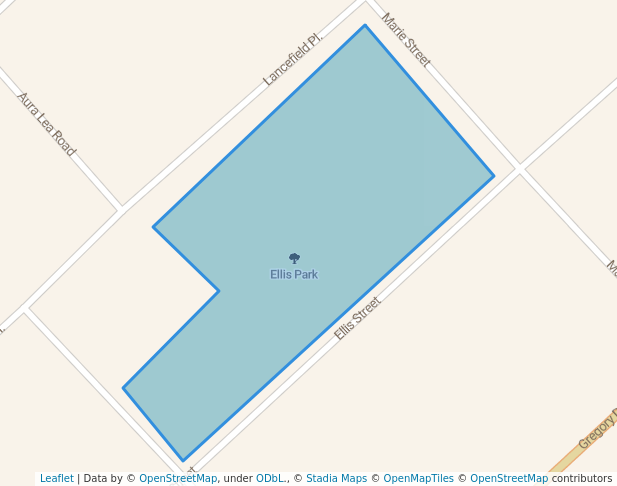 Ellis Park in Chatham | Map and Routes