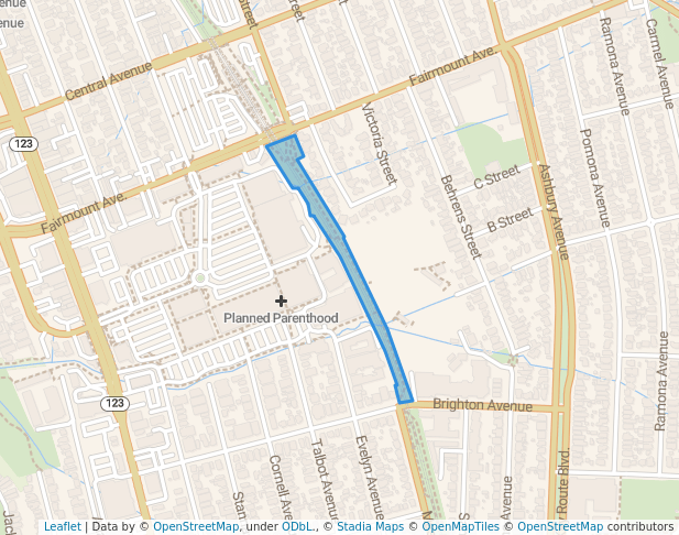 Ohlone Greenway in El Cerrito | Map and Routes
