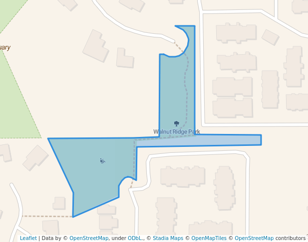 Walnut Ridge Park in Norman | Map and Routes
