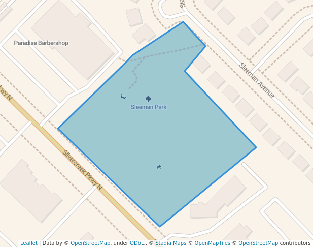 Sleeman Park in Guelph | Map and Routes