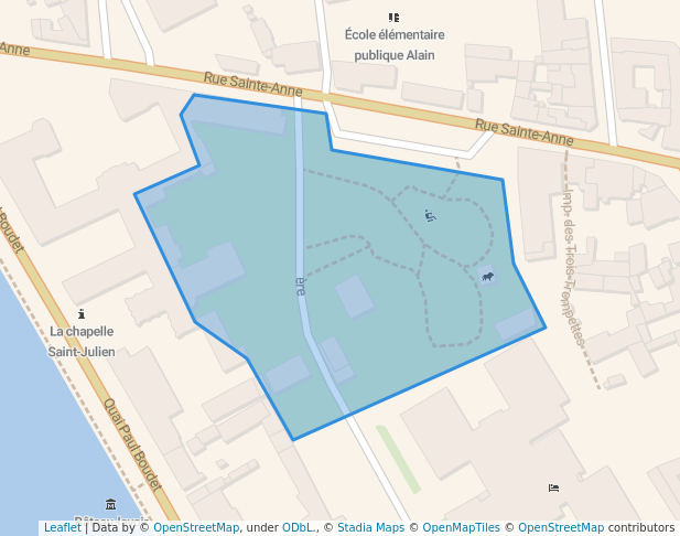 Parc Saint-Julien in Laval | Map and Routes