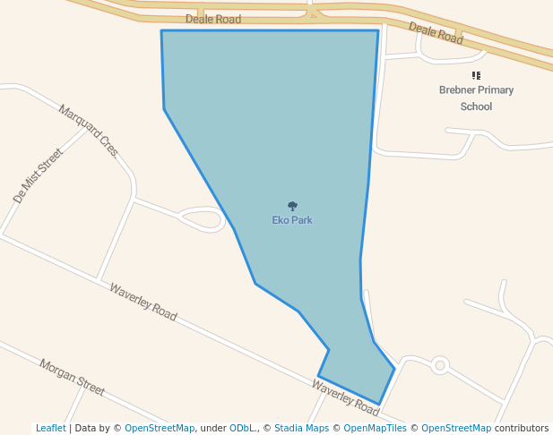 Eko Park in Bloemfontein | Map and Routes