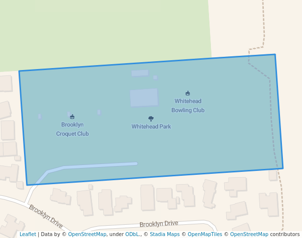 Whitehead Park in Blenheim | Map and Routes