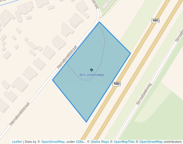 Sint-Jorishoekje in Alken | Map and Routes