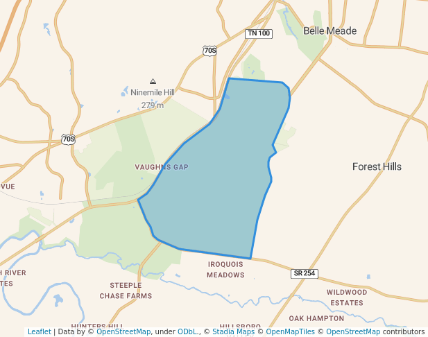 Percy Warner Park in Nashville | Map and Routes