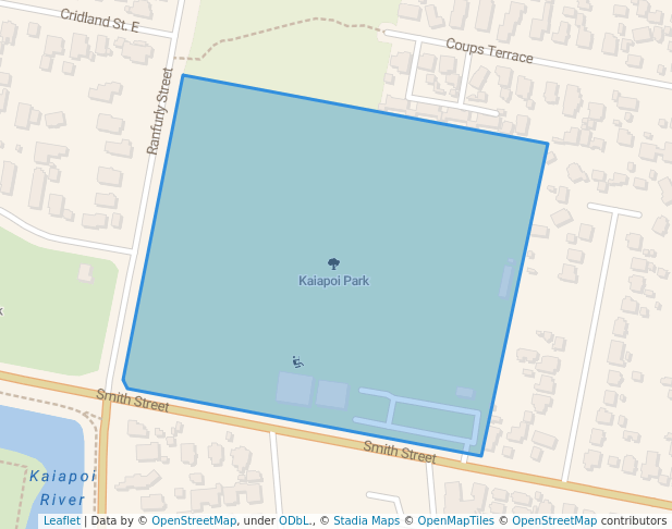 Kaiapoi Park in Kaiapoi | Map and Routes