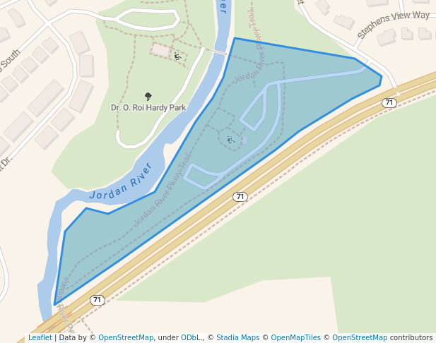 Jordan River Rotary Park in Draper | Map and Routes