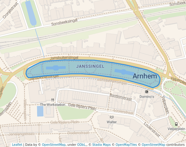 Janspark in Arnhem | Map and Routes