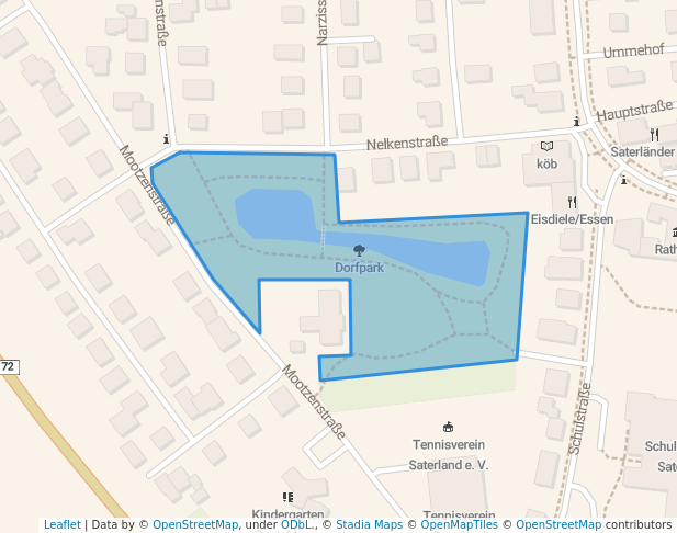 Dorfpark in Saterland | Map and Routes