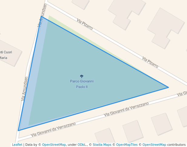 Parco Giovanni Paolo II in Porto Recanati | Map and Routes