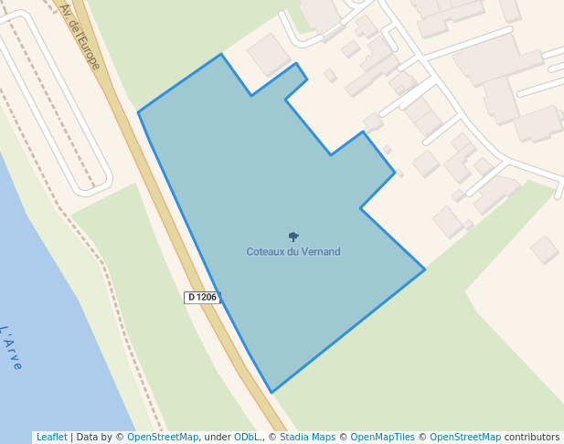 Coteaux du Vernand in Annemasse | Map and Routes