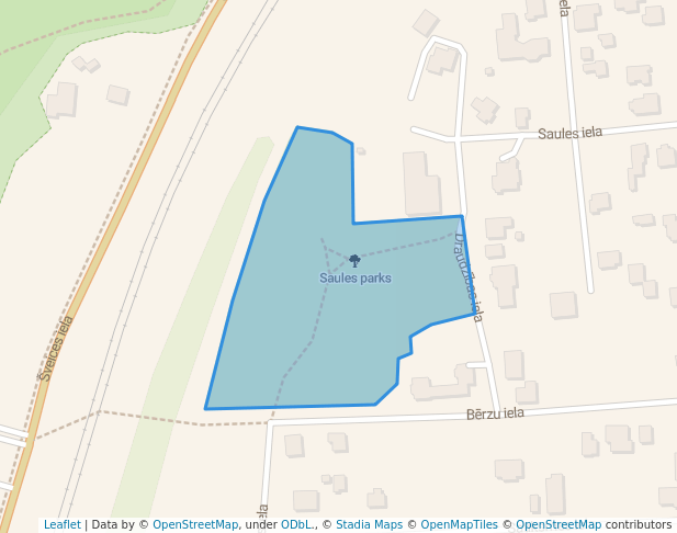 Saules parks in Sigulda | Map and Routes