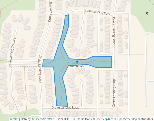 Heron Park in Okotoks | Map and Routes