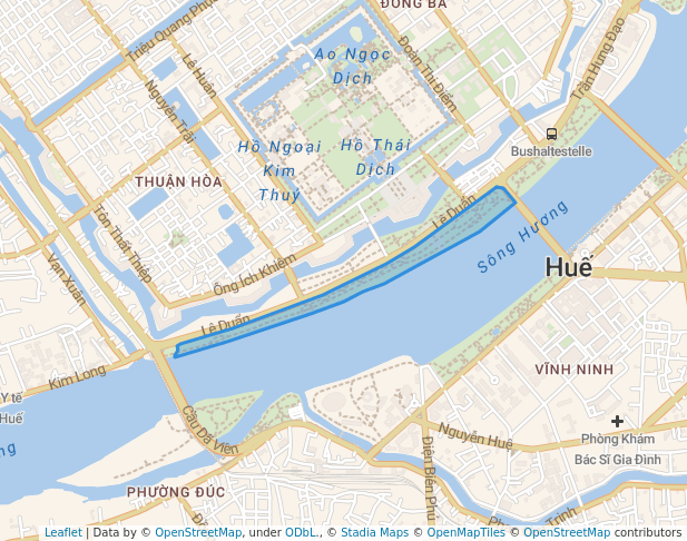 Phu Xuan Park in Hue | Map and Routes