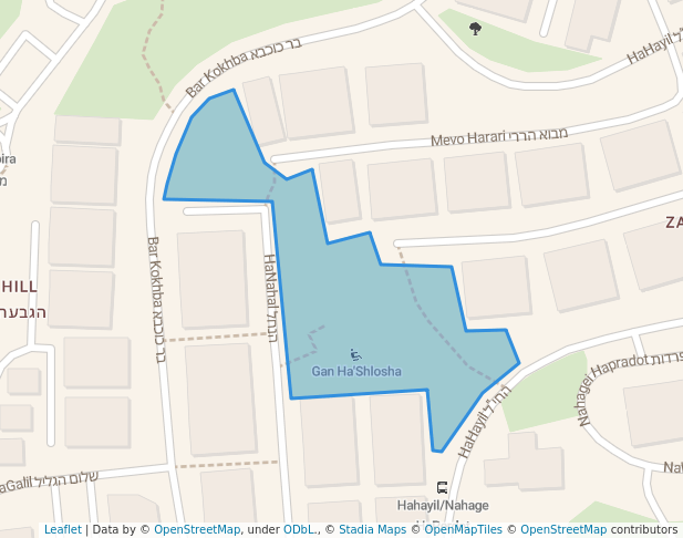 Hashlosha Garden in Jerusalem | Map and Routes