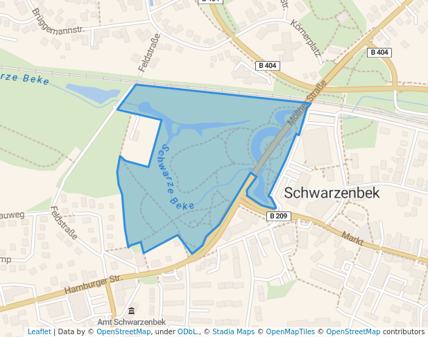 Stadtpark in Schwarzenbek | Map and Routes