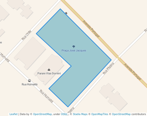 Praça José Jacques in Ribeirao Preto | Map and Routes