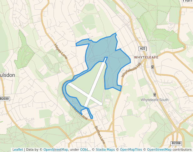 Kenley Common in Kenley | Map and Routes