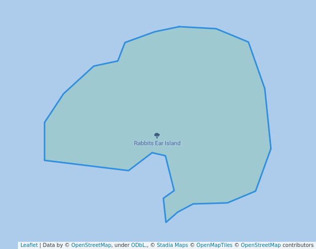 Rabbits Ear Island in Isle au Haut | Map and Routes