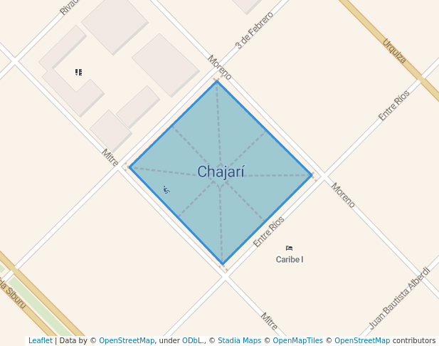 San Martín in Chajarí | Map and Routes