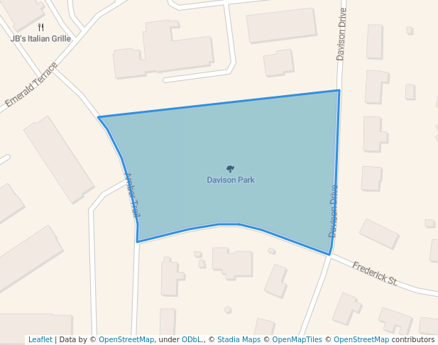 Davison Park in Sun Prairie | Map and Routes