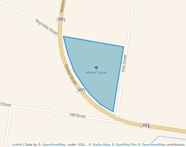 Adams Corner in Molong | Map and Routes