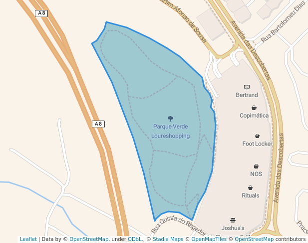 Parque Verde Loureshopping in Loures | Map and Routes