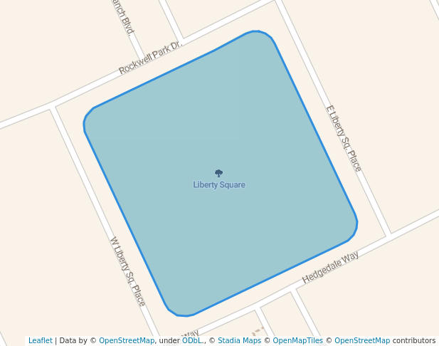 Liberty Square in The Woodlands | Map and Routes